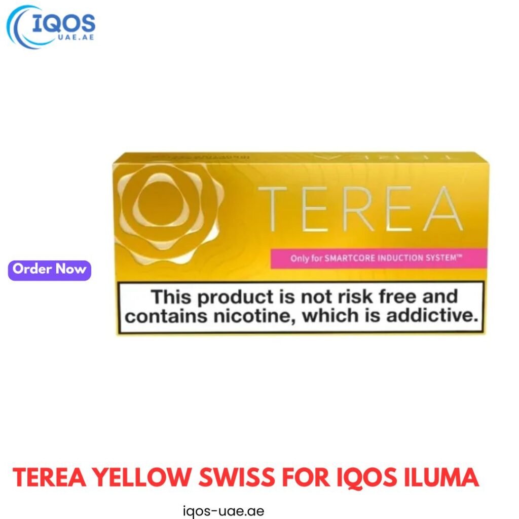Terea Yellow Swiss for Iqos Iluma in Dubai UAE