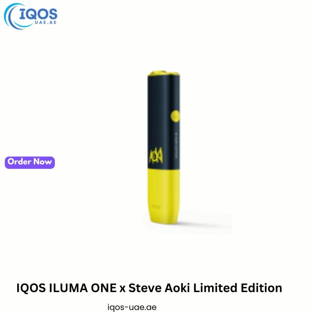 IQOS ILUMA ONE x Steve Aoki Limited Edition in Abu Dhaba UAE