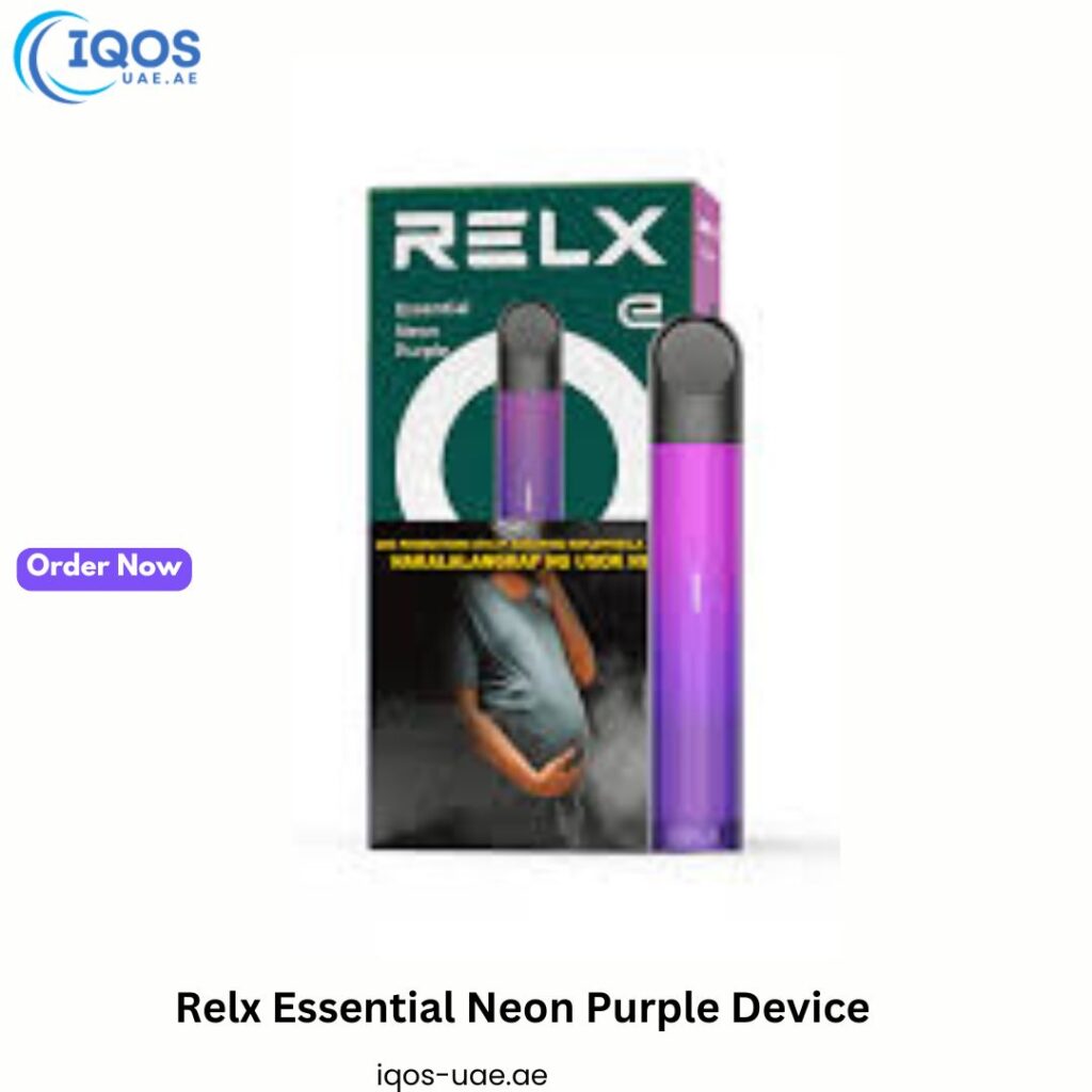 Relx Essential Neon Purple Device in Dubai UAE