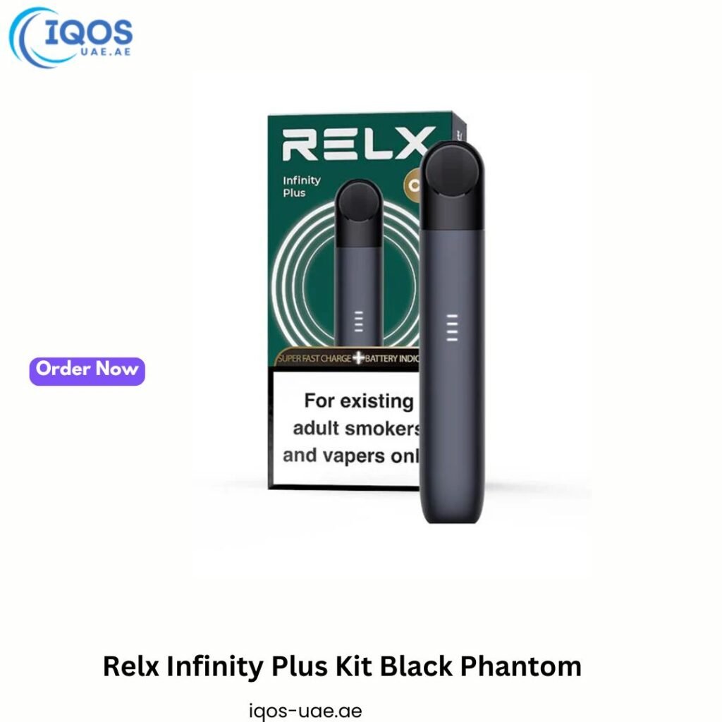 Relx Infinity Plus Kit Black Phantom in Dubai Abu Dhabi UAE